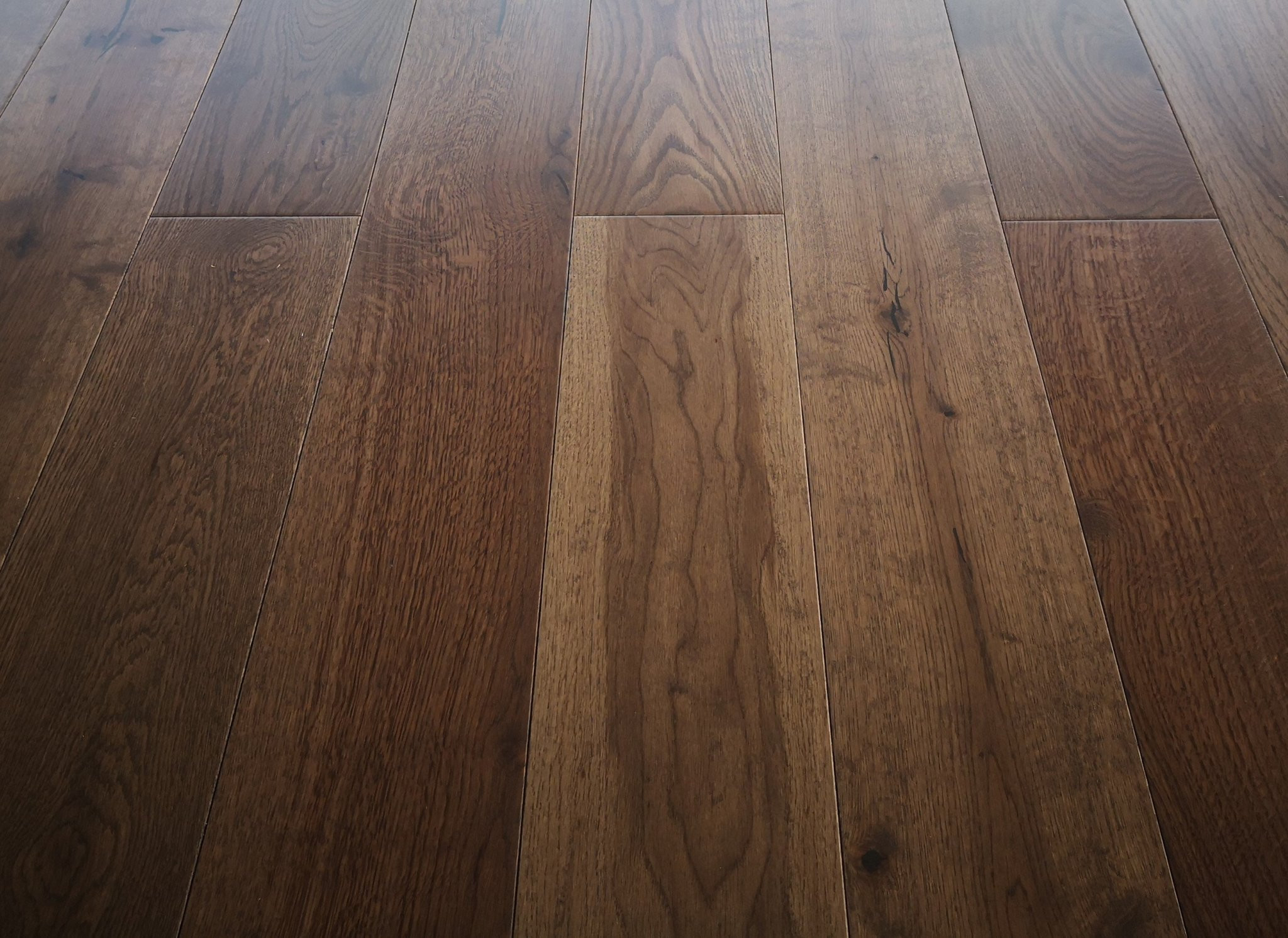 Timberlay Engineered Oak Flooring, Coffee Colour, Lacquered, 150x3x14 ...